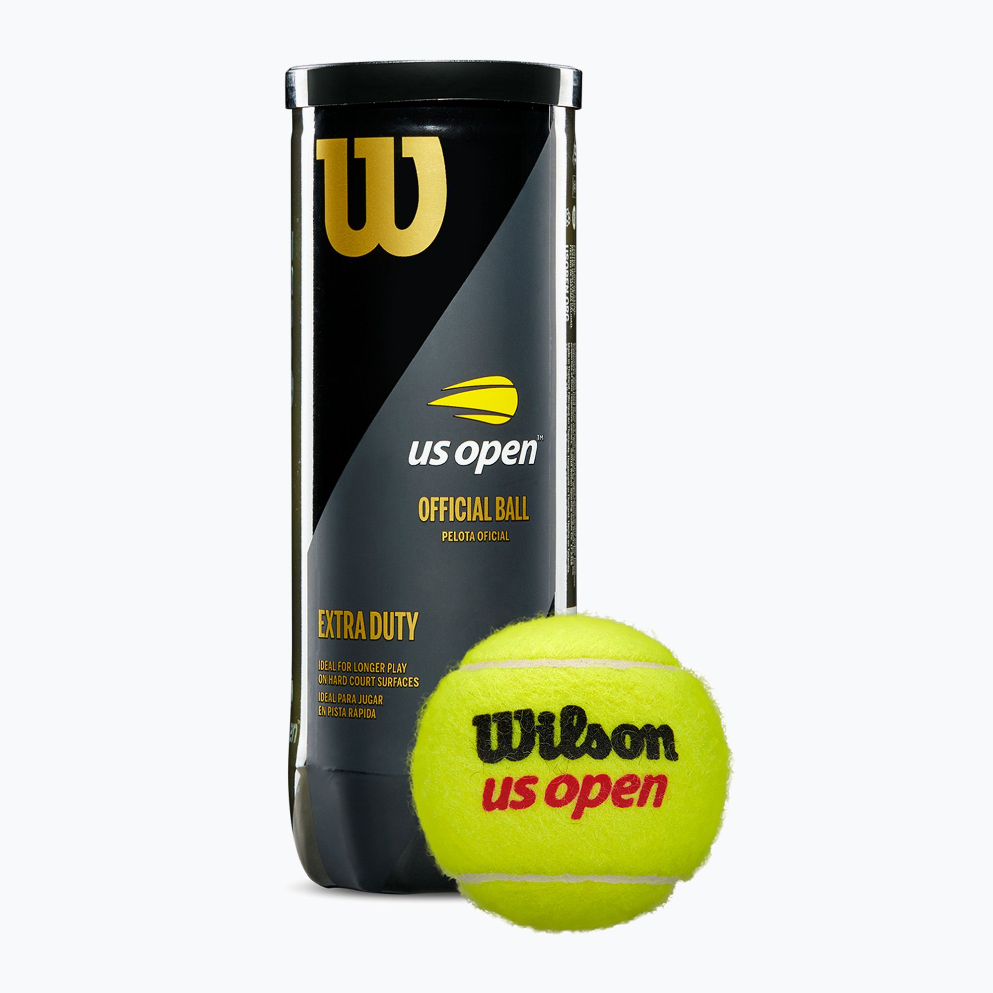 Piłki tenisowe Wilson US Open XD 3 szt. yellow (WRT106200) - Sportano.pl