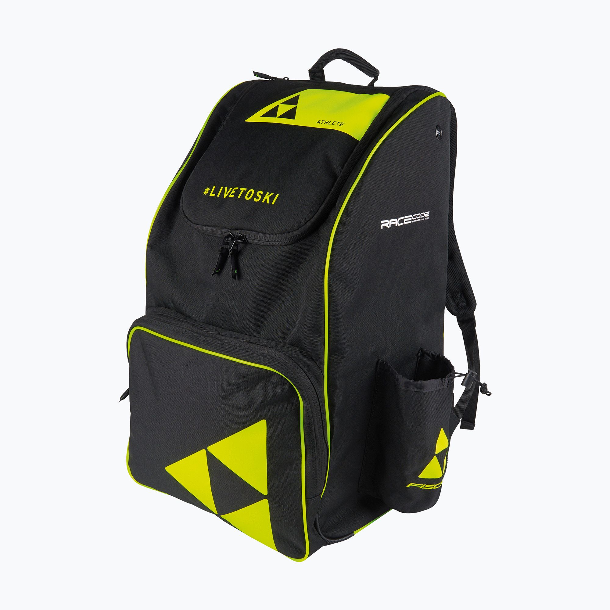 Plecak narciarski Fischer Backpack Race 70 l black/yellow (Z05225 ...