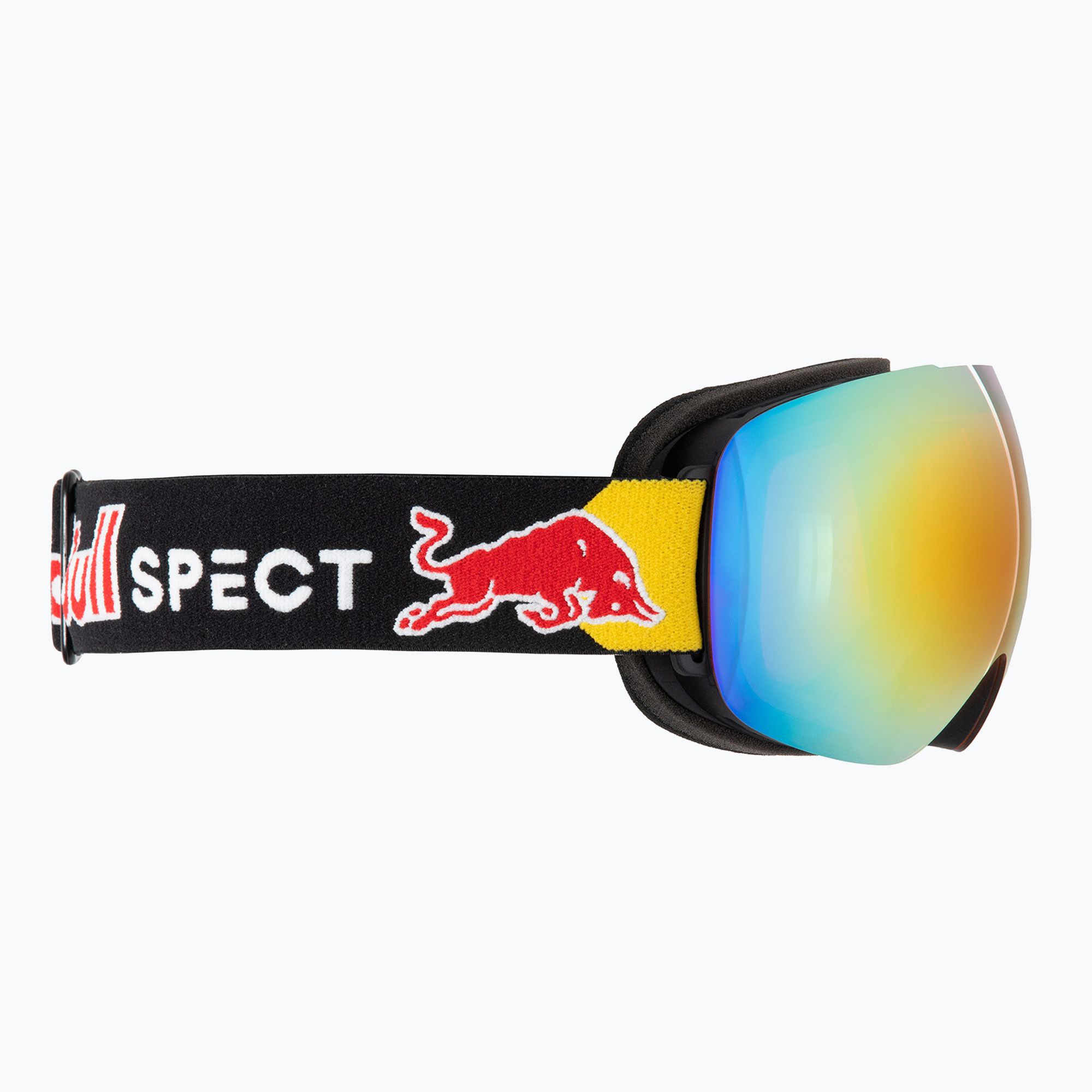 Gogle narciarskie Red Bull Spect Bent matt black/orange with red mirror ...