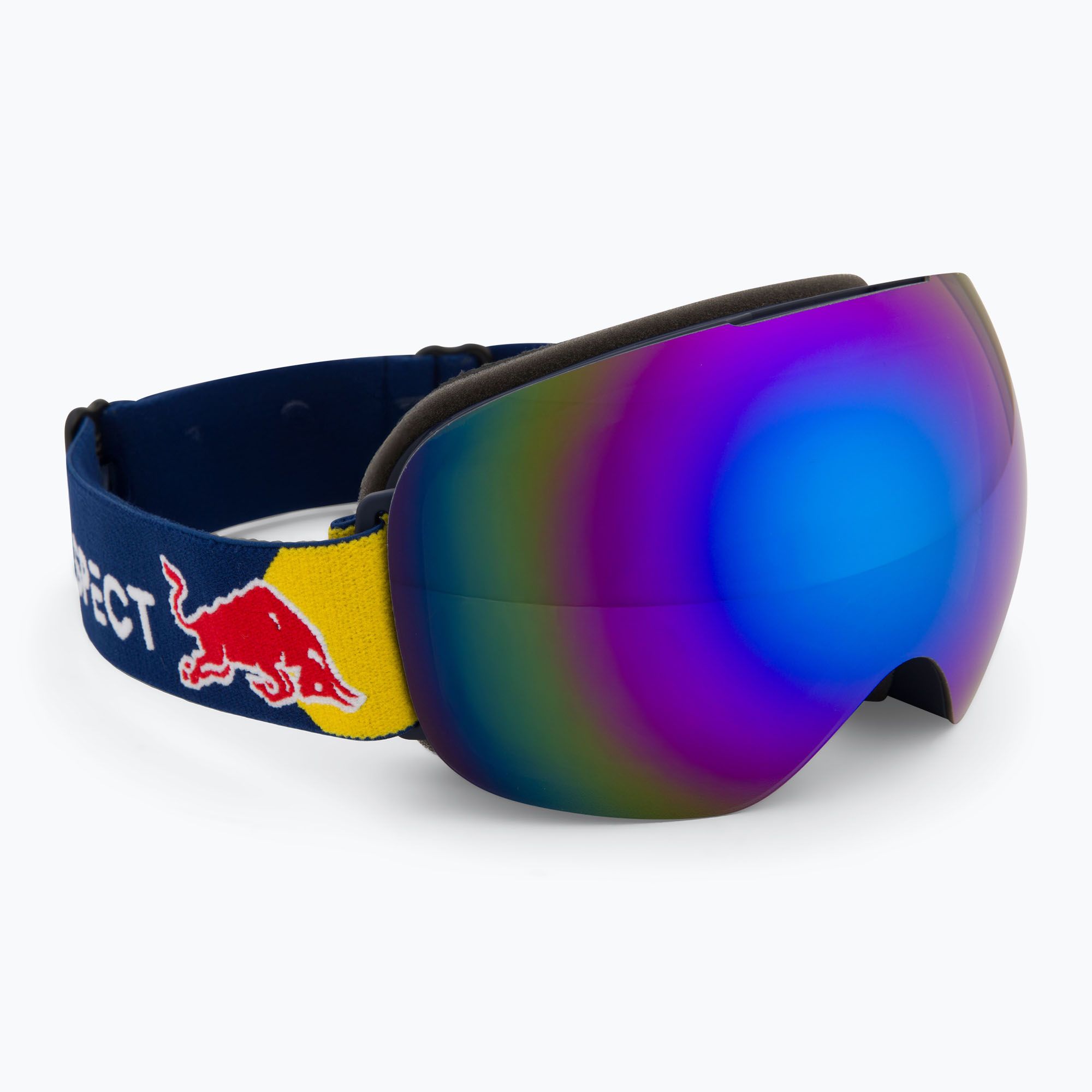 Gogle narciarskie Red Bull SPECT Bent blue/ice blue snow/smoke with ...