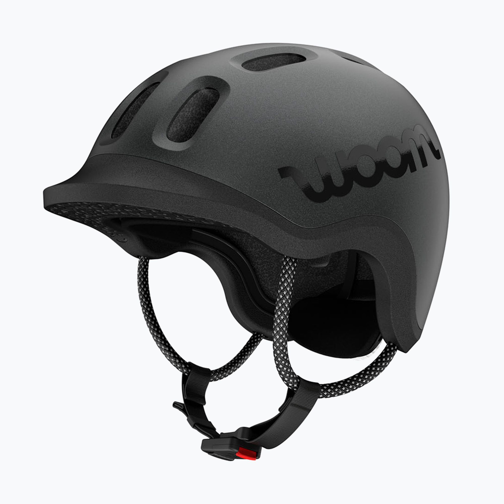 Kask rowerowy dziecięcy woom Ready charcoal metallic (100957-0042-8004 ...