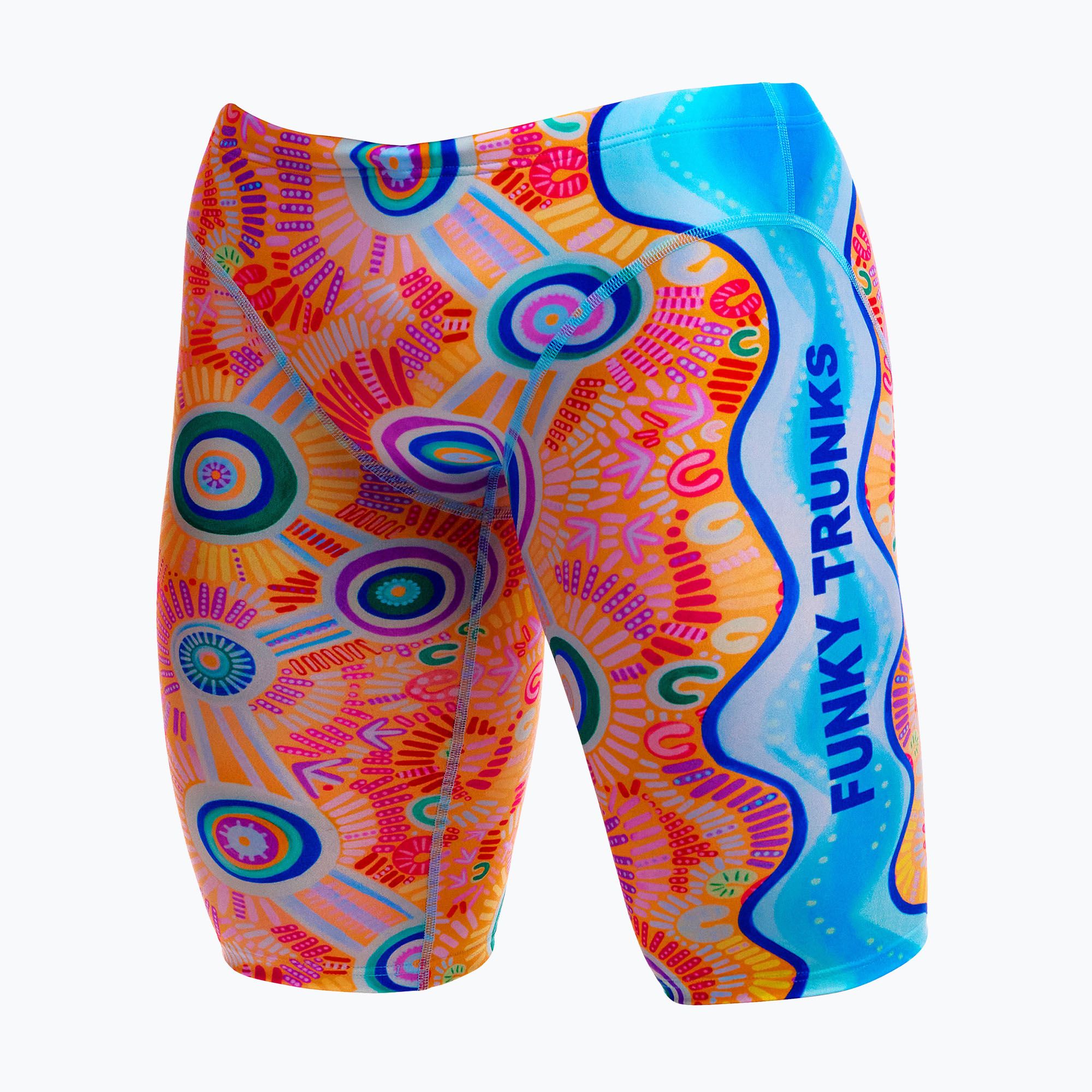 Jammery pływackie męskie Funky Trunks Fast Training Jammer kulin colour ...