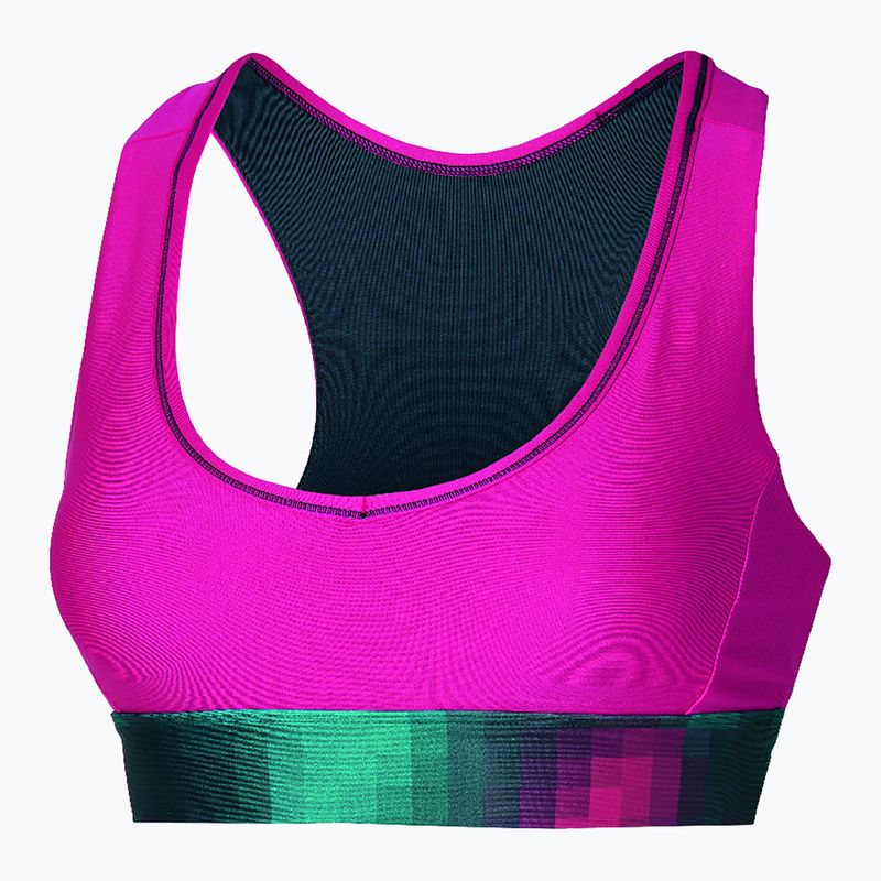 Biustonosz Mizuno Frontier Bra fuchsia purple - Różowy | taternik-sklep